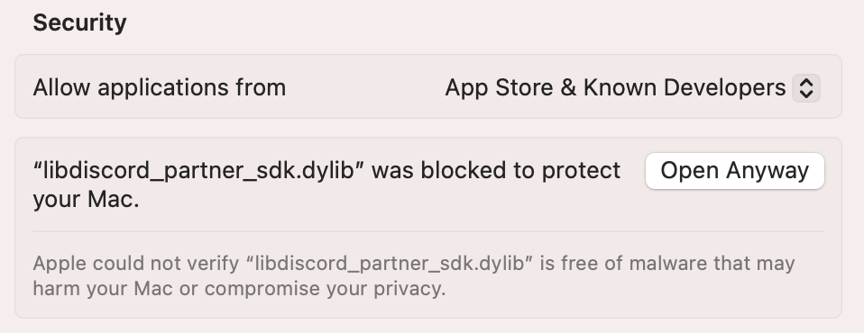 Discord Developer Portal